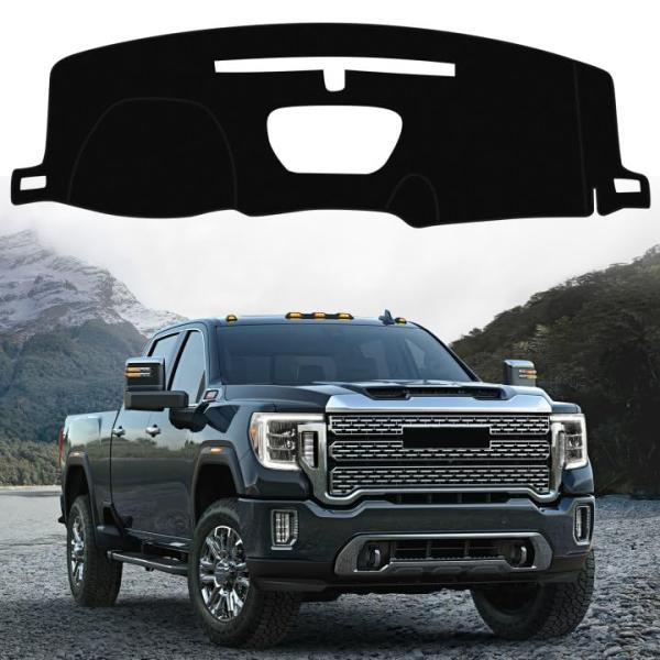商品名: FormiPow ダッシュボードカバー 2019-2023 GMC シエラ 1500 2500HD 3500HD / 2019-2025 シボレー シボレー シルバラード 1500 2500HD 3500HD ヘッドアップディスプ...