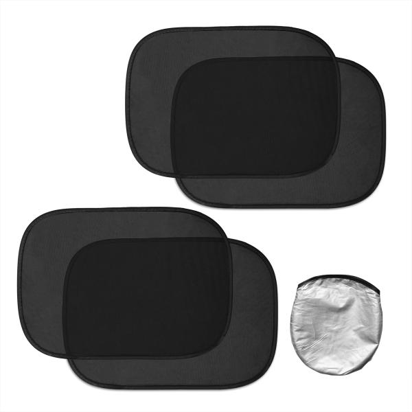 商品名: HQRNYP 車用ウィンドウシェード 赤ちゃん用 サイドカーウィンドウサンシェード 21インチ x 14インチ 紫外線からの自動車の日焼け防止 ユニバーサルグレアシールド保護 カーアクセサリー SUV、セダン、トラック用 HQRN...