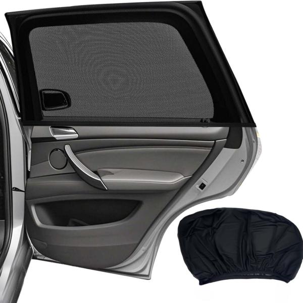 商品名:  DUUIWE 4Pack Car Window Shades for Dodge Ram 1500 2012-2024, Side Window Sun Shade Stretchy Mesh Car Side Window S...