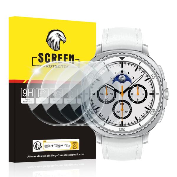 商品名: SPGUARD Samsung Galaxy Watch 8用スクリーンプロテクター クラシック46mm強化ガラスクリアフィルム 傷防止 気泡防止 Galaxy Watch8 Classic 46mm(他のモデルには対応していませ...