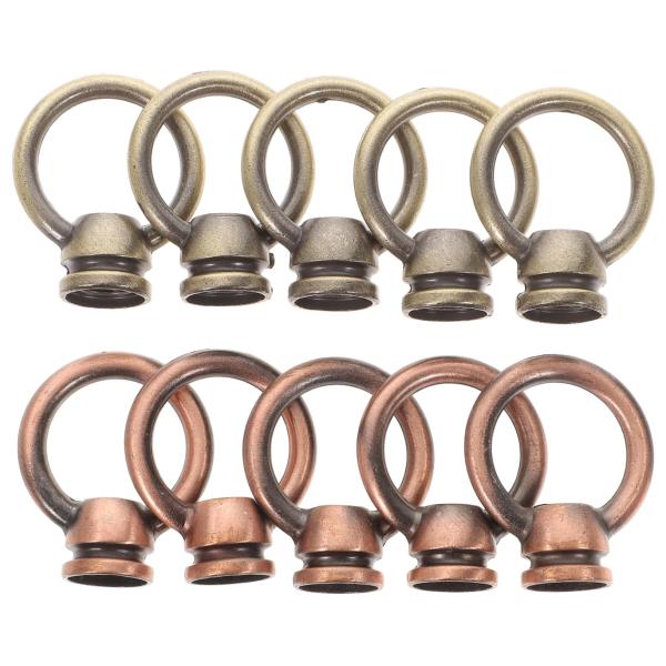 商品名:  DOITOOL 10pcs Heavy-Duty Ceiling Hooks for Hanging Light Fixtures M10 Eye Nuts Rings for Chandeliers and Pendant L...