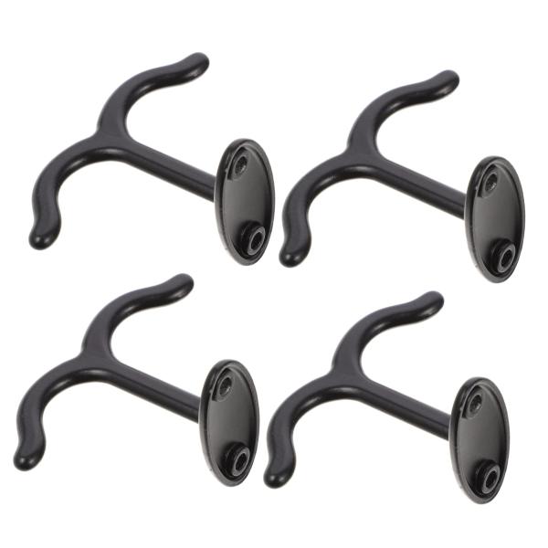 商品名:  Sosoport 4Pcs Retro Double Prong Ceiling Hooks Zinc Alloy Hat Hooks for Easy Installation and Lightweight Storage ...