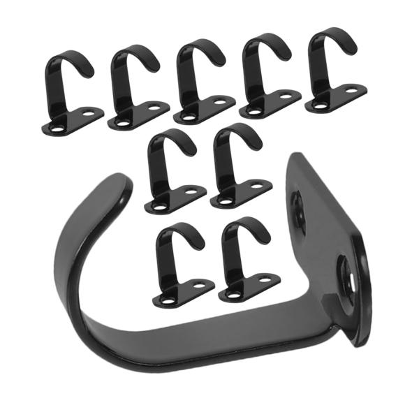 商品名:  Cabilock 10Pcs Heavy Duty Wall Mounted Hooks for Kitchen Under Cabinet Hangers for Towel Coat Ceiling Decoration E...