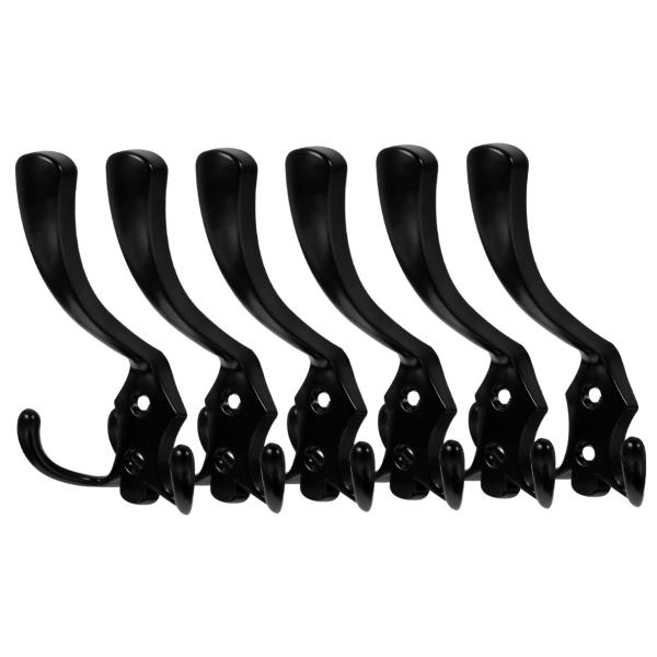 商品名:  TOYANDONA 6pcs Zinc Alloy Wall Hooks Modern Minimalist Entryway Storage Hooks for Coats Hats Towels Sturdy Design ...