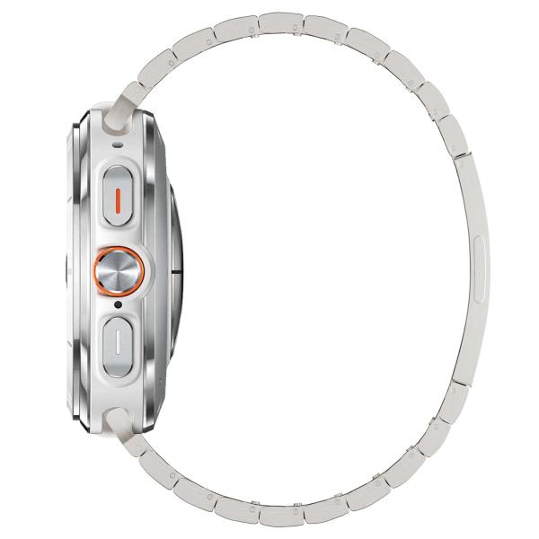 商品名: LDFAS Galaxy Watch 8 クラシックバンド 47mm用 チタンメタル腕時計バンド 隠しバックル付き クラシックスタイル Samsung Galaxy Watch 8 40mm 44mm対応 バンド シルバー LDF...