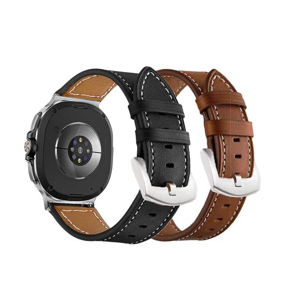 商品名:  YEEJOK Compatible for Samsung Galaxy Watch 8 Bands Classic 46mm/Galaxy Watch 8 40mm 44mm Bands Leather Watch Strap...