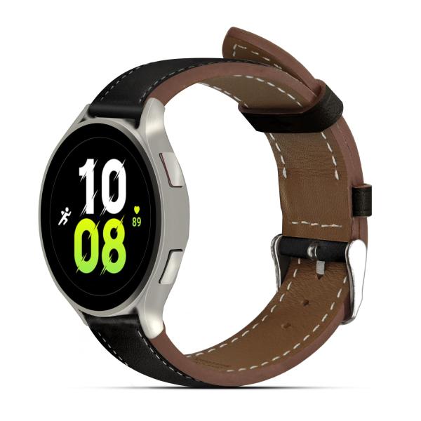 商品名:  Premium Italy Leather Bands Compatible with Samsung Galaxy Watch 7 6 5 4 40mm 44mm, Galaxy 5 Pro 45mm, Galaxy Watc...