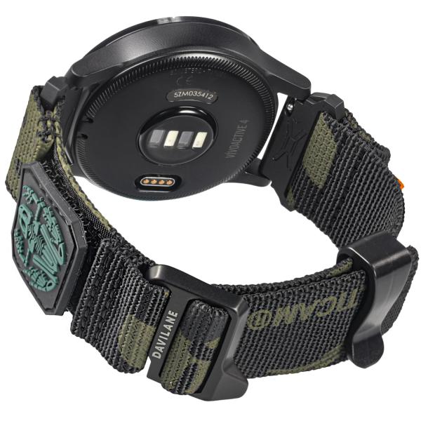 商品名: 22mm クイックリリースナイロン腕時計バンド Amazfit Balance、Vivoactive 4、Carbinox Blazeラウンド/ブレイズS/X-Ranger/Vortex/Vesta/Blazeスクエア、9ピーク/...