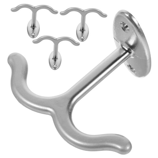 商品名:  Healifty 4 Pcs Zinc Alloy Double Prong Ceiling Hooks Retro Hanging Hooks for Coats Hats Clothes Bags Strong Sturdy...