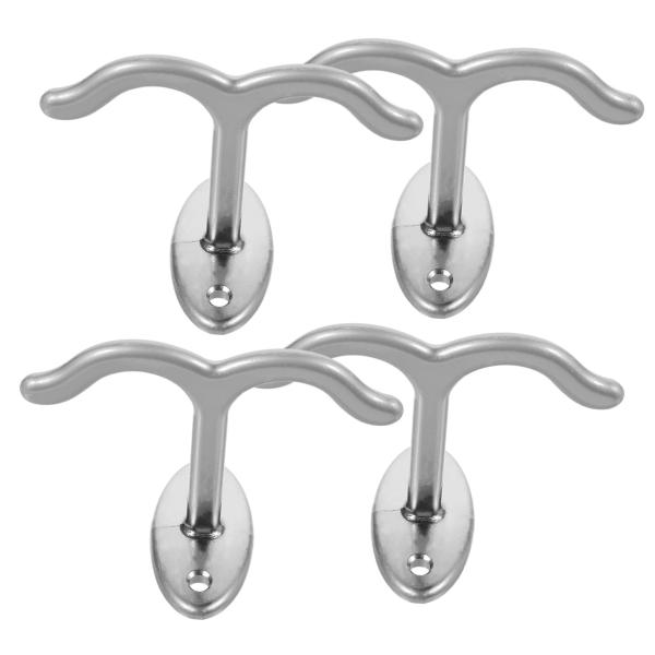 商品名:  STOBAZA 4 Pcs Zinc Alloy Double Prong Clothes Hooks Sturdy Ceiling Hanging Hooks for Closet Bathroom Kitchen Light...