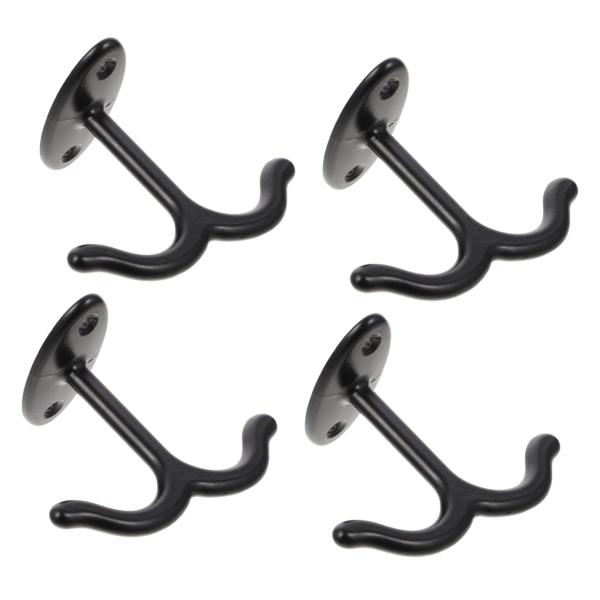商品名:  Cabilock 4 Pcs Zinc Alloy Double Prong Clothes Hooks for Ceiling Wardrobe Bathroom Kitchen Resistant Stable Design...