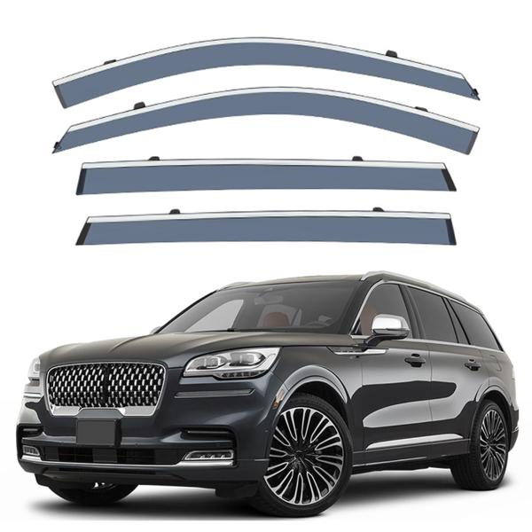 商品名:  Side Window Deflector for Lincoln Aviator MK2-U611 2020-2025, Window Visors Wind Rain Guards Vent Deflector Shades...
