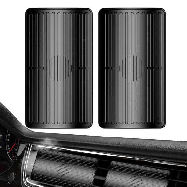 商品名:  Wind Deflector Panels - Car AC Vent Covers, Airflow Redirectors | Set Of Two With Clip Attachments, Improves Venti...
