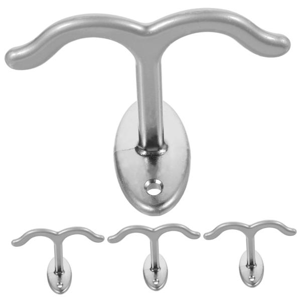 商品名:  Zerodeko 4 Pcs Zinc Alloy Two Prong Closet Ceiling Hooks Sturdy Hanging Hooks for Bedroom Bathroom Kitchen Garage ...