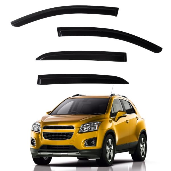 商品名:  YCLizz Window Visors Rain Guards Compatible with 2013-2022 Buick Encore (Excludes Encore GX), Side Window Wind Def...