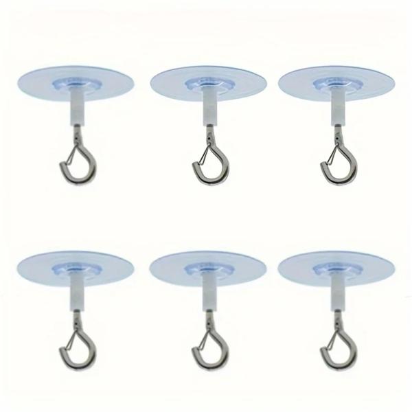 商品名:  Yingluno Adhesive Ceiling Hooks 30pc Stainless Steel Ceiling Hooks, Non-Porous Adhesive Hanging Hooks for Window K...