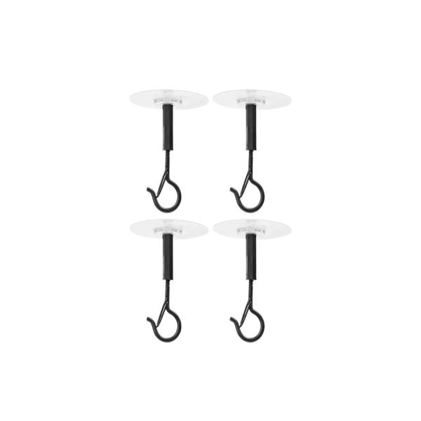 商品名:  Yingluno Adhesive Ceiling Hooks 40pcs Metal Ceiling Hooks Wall Mounted Hanging Basket Hook for Window Kitchen Wall...