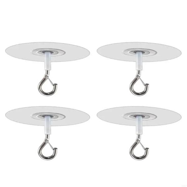 商品名:  Yingluno Adhesive Ceiling Hooks 40pcs Multipurpose Adhesive Ceiling Hooks,No Drilling Required for Window Kitchen ...