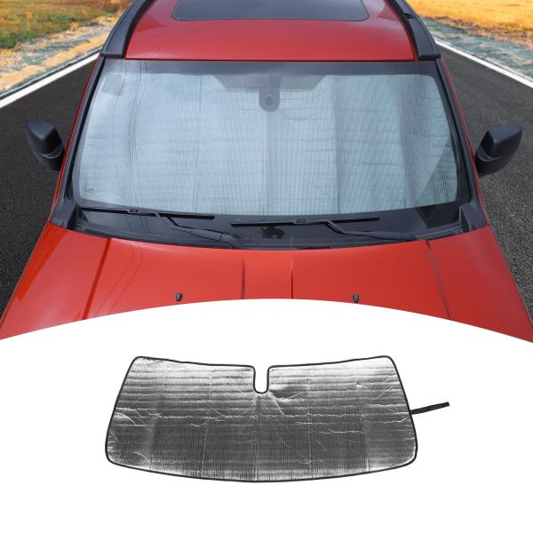 商品名: PDKLIN ニトロフロントガラスサンシェード ジープリバティ/ダッジニトロ2007-2012用 シルバーインテリアアクセサリー 1個 PDKLIN for Nitro Windshield Sun Shade Fit for J...