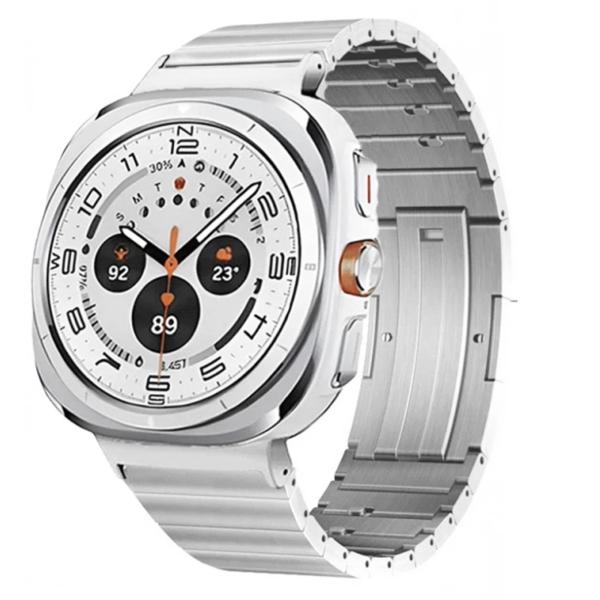 商品名:  synsing No Tool Needed Titanium Bands Compatible with Galaxy Watch Ultra 47mm (2025/2024), No Gap Design Titanium ...