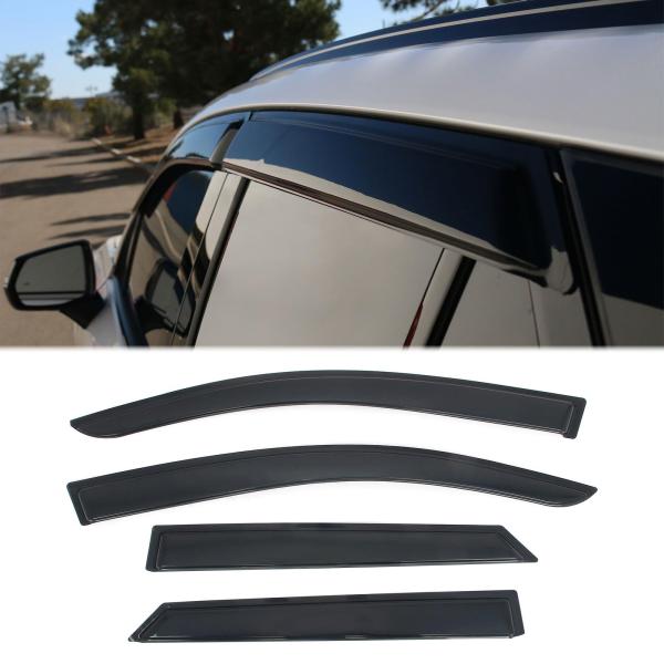 商品名:  FREEMOTOR802〓 Compatible with 2024-2025 Honda Prologue Side Window Visors, Tape-on Slim Style Smoke Tinted Acrylic...