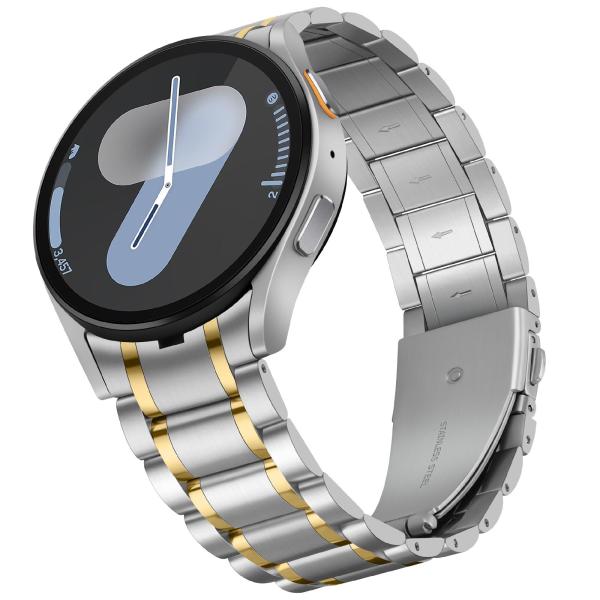 商品名: [HITZEE] Stainless Steel No Gap Bands Compatible with Samsung Galaxy Watch 7/6/5/4/FE Band 40/44mm/6 Classic 43/47m...