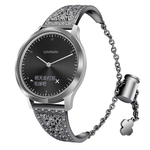 商品名:  Bling Band Compatible with Trendia TG09/TRAUSI TG08 Smart Watch Bands Metal Strap Jewelry Bangle Wrist Strap Brace...