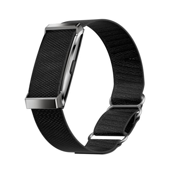 商品名: SOUYIE 20mm シリコンストラップ LYAOZHUスマートブレスレット対応 調節可能な交換用スポーツストラップ 男女兼用 取り外し可能と交換可能な時計バンド ブラック SOUYIE 20MM Nylon Strap Com...