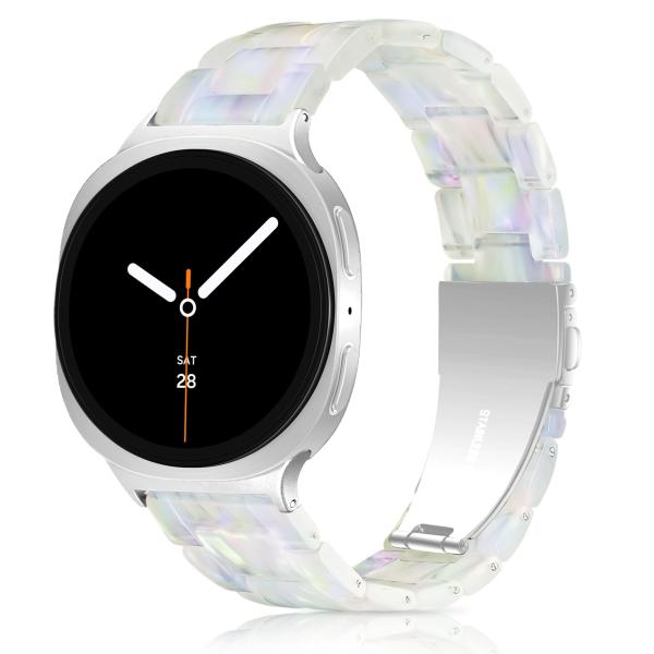 商品名: YGTIECS Samsung Galaxy Watch 8 バンド 40mm 44mmのみ対応 Galaxy Watch 8 Classicバンド 46mm 20mm ソフト樹脂 Samsung Watch 8用交換バンド YG...