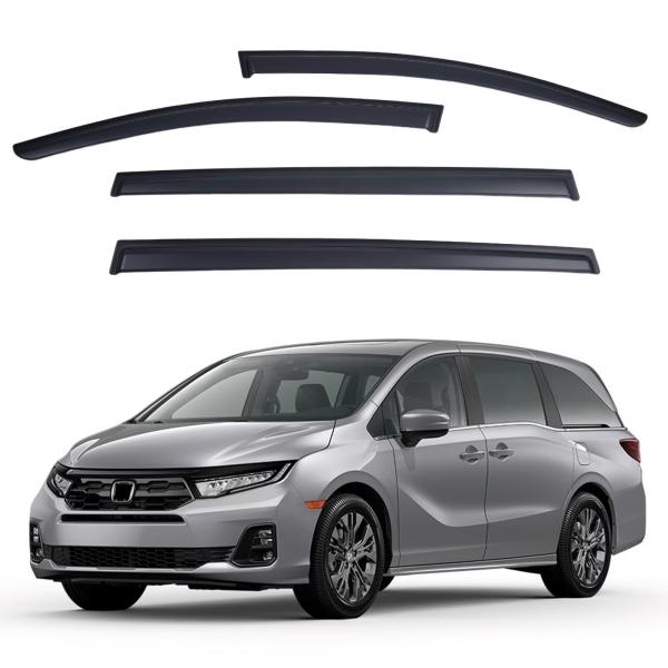 商品名:  YCLizz Window Visors Rain Guards Compatible with Honda Odyssey 2018-2025, Out-Channel Side Window Wind Deflectors ...
