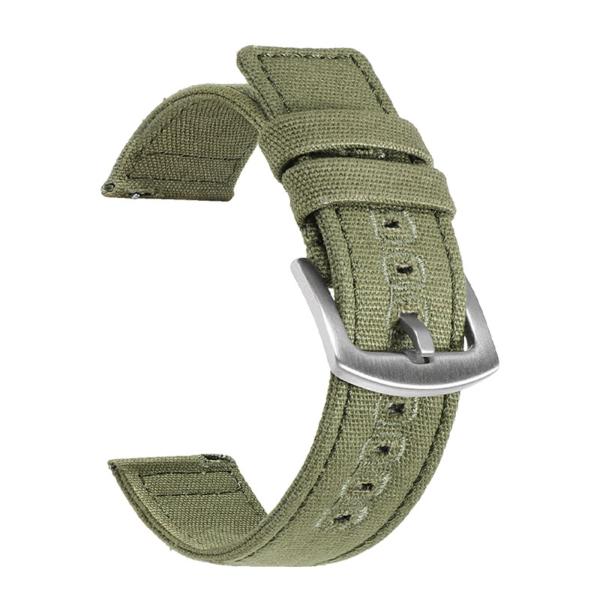 商品名:  HPBPMTAVAH Universal Strap Nylon Canvas Woven Replacement Adjustable Suitable for Smartwatch Sports(Green,18mm)ブラン...
