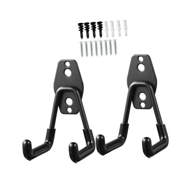 商品名:  Toddmomy 2Pcs Heavy Duty Metal Utility Hooks Wall Mount Storage Organizers for Garage Garden Basement Iron Corrosi...