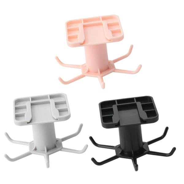 商品名:  3 Pack Rotatable Ceiling Hooks - Multi-Function Wall Mounted Padded Hangers for Kitchen &amp; Bathroom Storage - N...