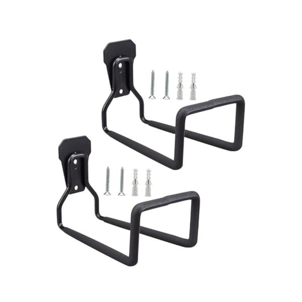 商品名:  HAMPPLIES 2pcs Heavy Duty Wall Mount Hooks Power Tool Organizer Garage Storage Hooks for Extension Cords Tools Han...