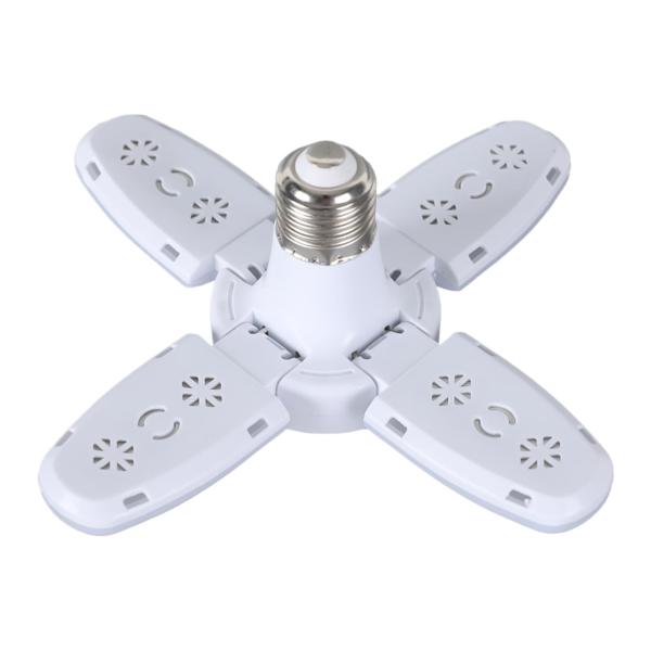 商品名:  Bright Garage Lamp - 4 Foldable Lighting Panels | Wide Angle Adjustable LED Ceiling Light for Basement, Workshop, ...