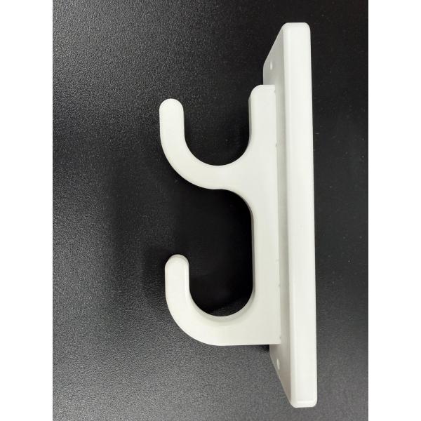 商品名:  Coastal CNC White Dual Pool Pole Holder, Wall Mount Storage Bracket, Durable Starboard Construction, 2-Packブランド: C...