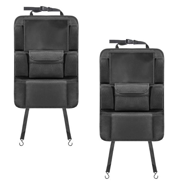 商品名:  Deaelf Car Backseat Organizer, Large Capacity Waterproof Auto Back Seat Kick Mats Protector with 12" Touch Screen ...