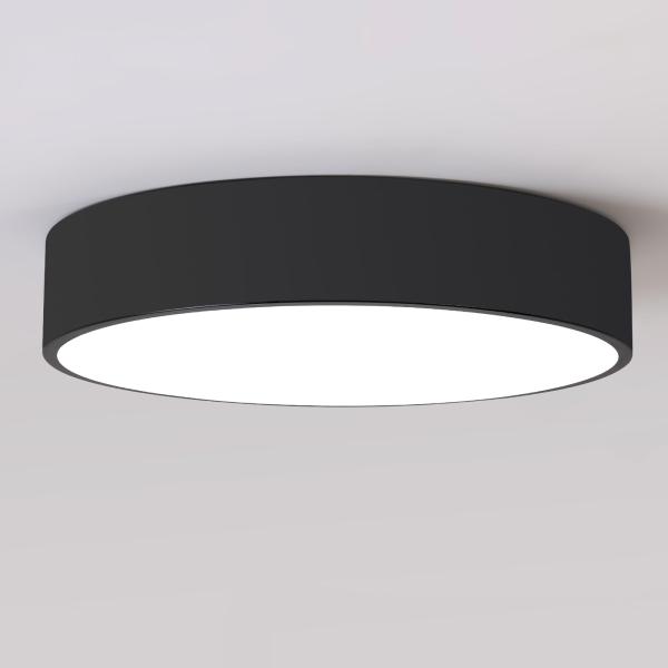 商品名:  POLITAMP Flush Mount LED Ceiling Light, Dimmable 5CCT Modern Round Close to Ceiling Lighting Fixtures, Minimalist ...