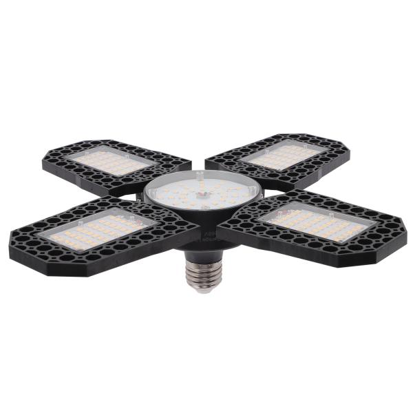 商品名:  AUTSUPPL Warm White LED Garage Light Deformable Folding Ceiling Lamp Energy-Saving Industrial Storage Bulb with An...
