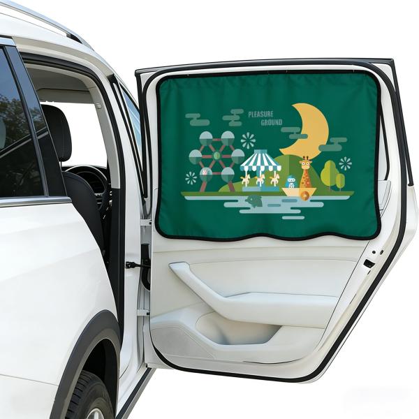 商品名:  Magnetic Car Window Shade for Baby,Blackout Car Window Curtain,Car Shades for Side Windows,Sun Shade for Car Windo...