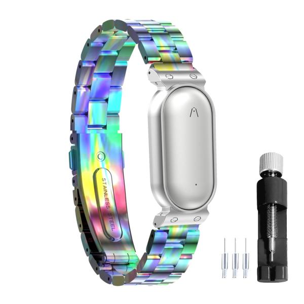 商品名:  Gheper Metal Watchband Compatible with Plaud NotePin AI Voice Recorder Stainless Steel Protective Bezel Frame Case...