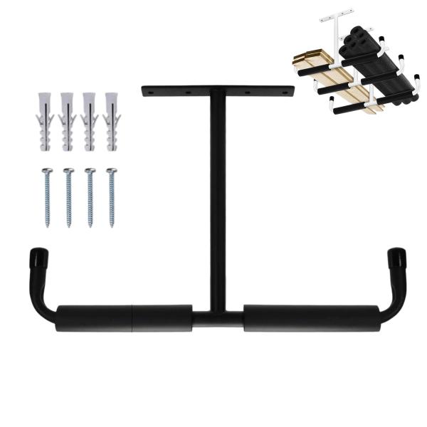 商品名:  Heavy Duty Garage Organizer, Metal Ceiling Storage Rack for Overhead Use with Double T Bar Design, 17 Inch Garage ...