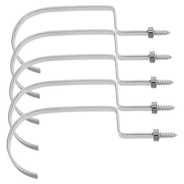 商品名:  COOLHIYA 5pcs Multifunctional Screw-in Hooks for Hanger Accessories Easy Install Ceiling Plant Hooks for Home Stor...