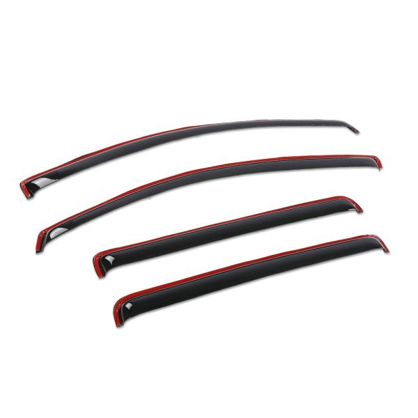 商品名:  GRAND ORANGE in-Channel Window Rain Guards Fit Chevy Colorado Crew Cab 2023-2025, Fit GMC Canyon Crew Cab 2025, Sm...