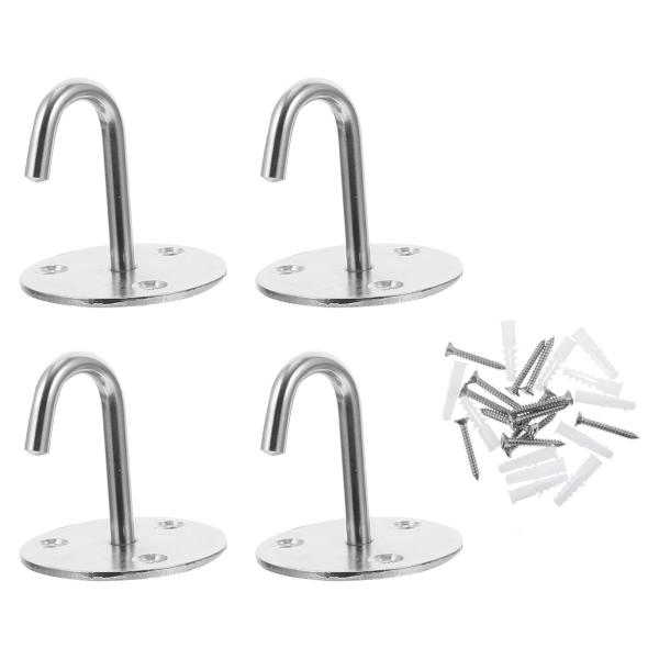 商品名:  SOLUSTRE 4Pcs Stainless Steel Plasterboard Ceiling Hooks with Accessories, Heavy Duty Hanging Hooks for Indoor Hou...