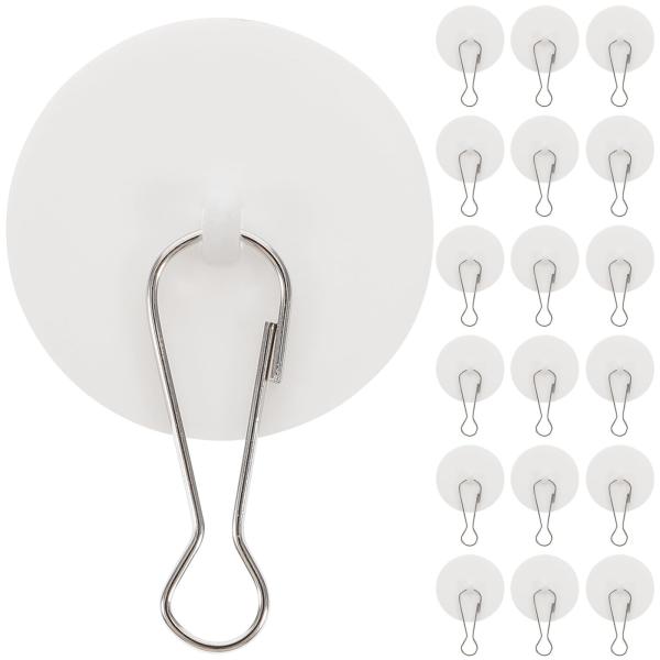商品名:  FOMIYES Self Adhesive Ceiling Hooks 3Cm White Base Heavy Duty Sticky Hooks for Hanging Decoration 100 Pieces with ...