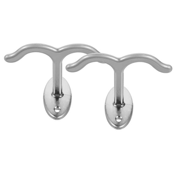 商品名:  TOYANDONA 2pcs Zinc Alloy Ceiling Hooks Heavy Duty Double Claw Metal Hanging Hooks for Plants Coats and Kitchen St...