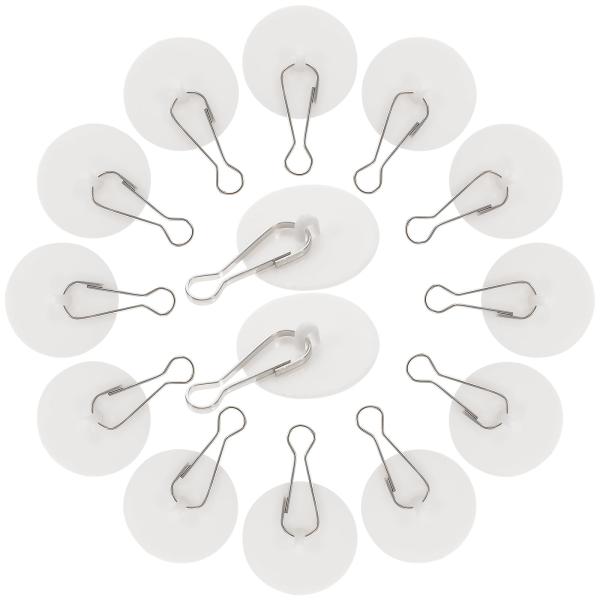 商品名:  Alipis 50pcs Self-Adhesive Ceiling Hooks 3cm White Base Heavy Duty Removable Sticky Hooks for Hanging Decorations ...