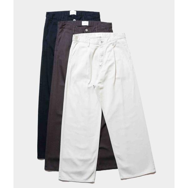 size（cm）S : ウエスト80 股上29 股下71 ワタリ36 裾幅26.5M : ウエスト85 股上29.5 股下73 ワタリ37 裾幅27L : ウエスト90 股上30 股下75 ワタリ38 裾幅27.5※スタッフ 174cm サ...