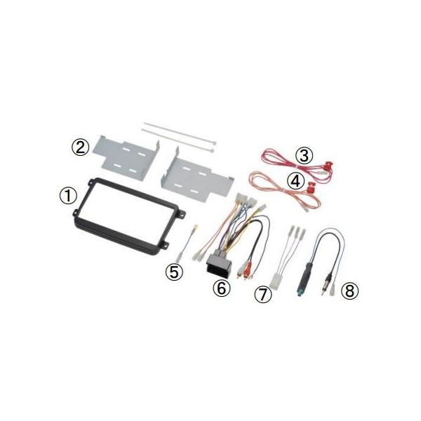 輸入車用カーAVトレードインキット GE-VW202WG<br><br>フォルクスワーゲン<br>ゴルフ/パサート/ジェッタ/ティグアン/イオス/ポロ/シャラン/シロッコ/ザ・ビートル<br>...
